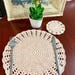 Classy Crochet Placemat & Coaster Pdf Pattern - Etsy