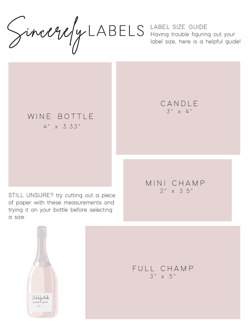 Wedding Table Number Wine Labels Custom Wine Labels - Etsy