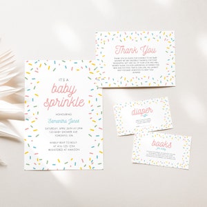 Baby Sprinkle Bundle Templates, Printable Sprinkle Baby Shower Invite ...