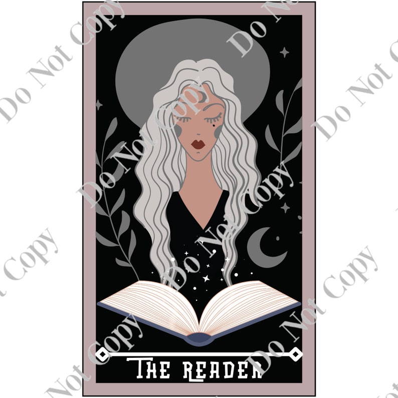 The Reader Tarot Card Digital Download - Etsy