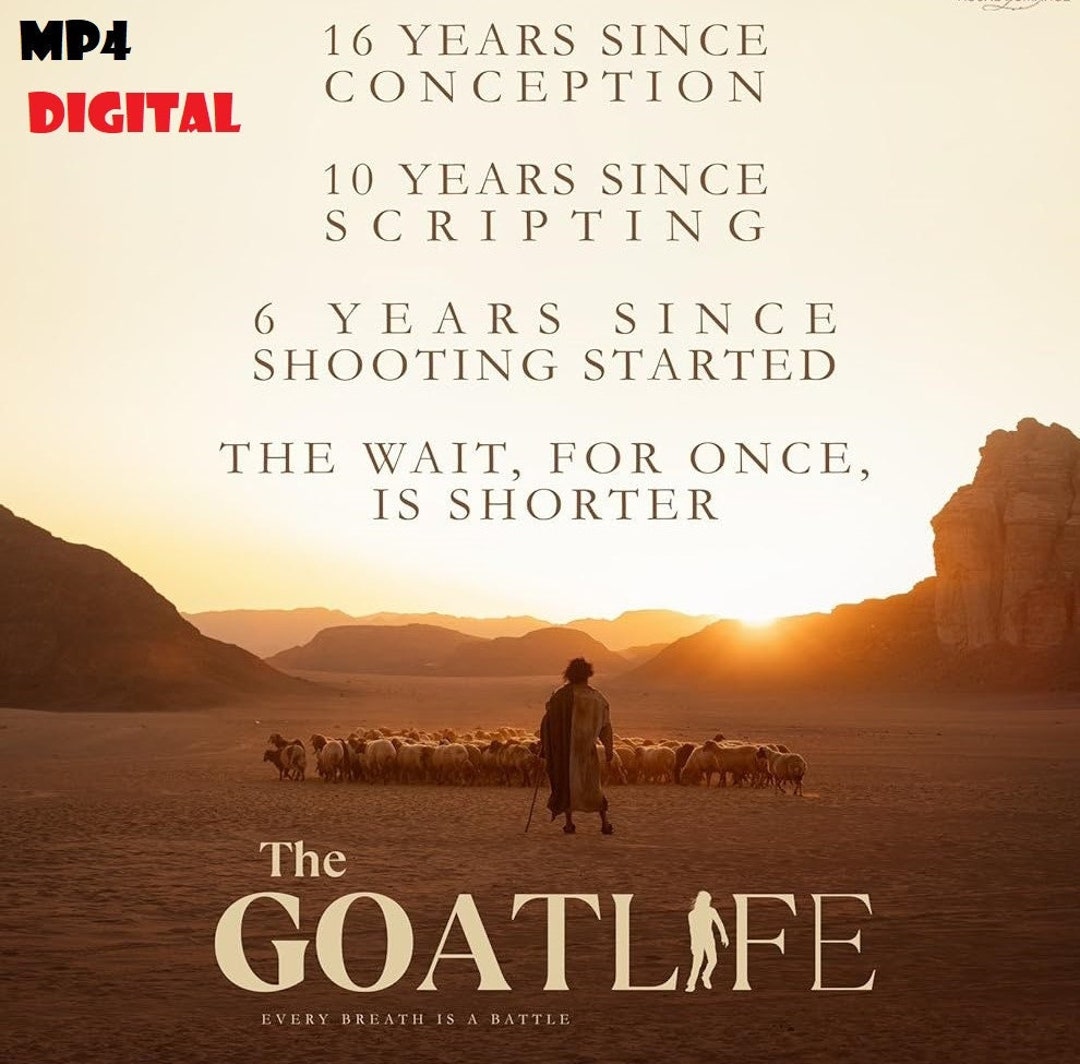 Buy Aadujeevitham the Goat Life 2024 MP4 English Sub Option Digital ...