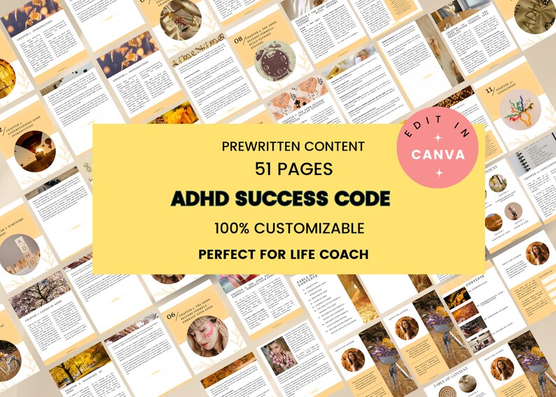 ADHD Success Code | ADHD Journal | Done for You E-book & Guide for ADHD ...