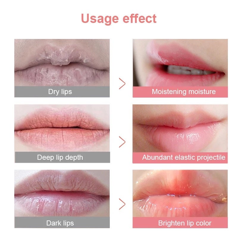 Strawberry Collagen Lip Mask - Etsy