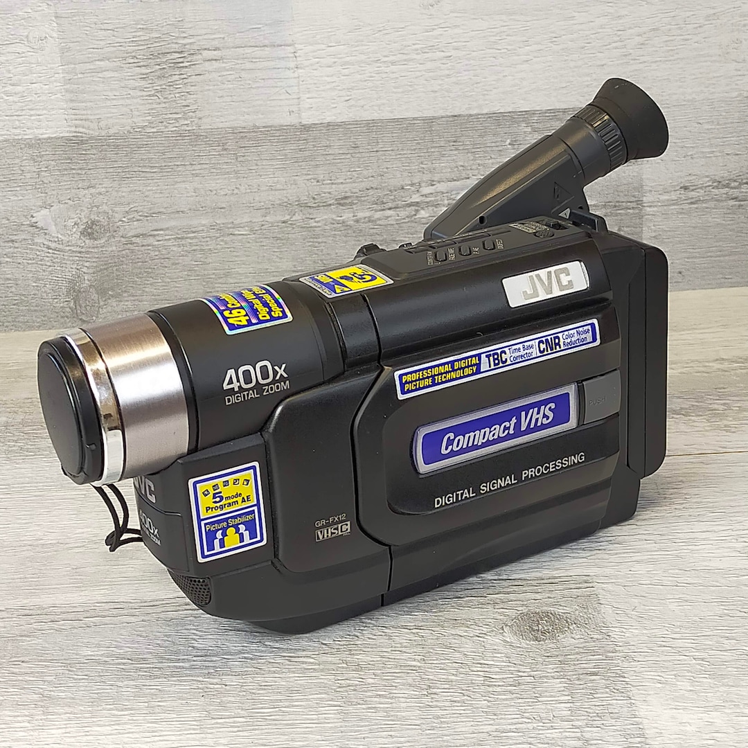 JVC GR-FX12E VHS-C Camcorder Vintage Video Movie Camera - Etsy