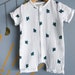 Baby Romper Baby Cotton Muslin Romper Organic Muslin Baby Clothes ...