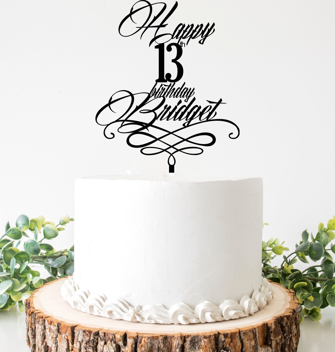 Happy Birthday Custom Png Svg Dxf - Etsy