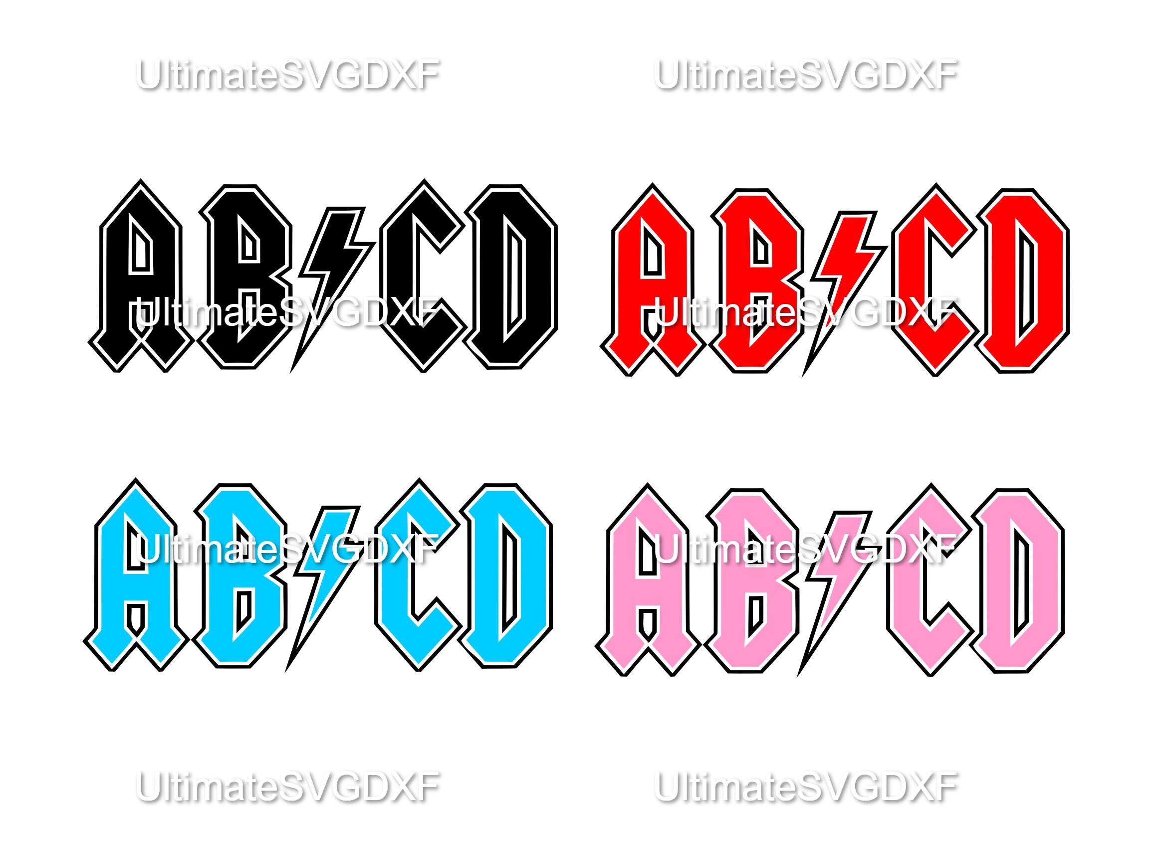 AB/CD Image Png Svg Dxf - Etsy