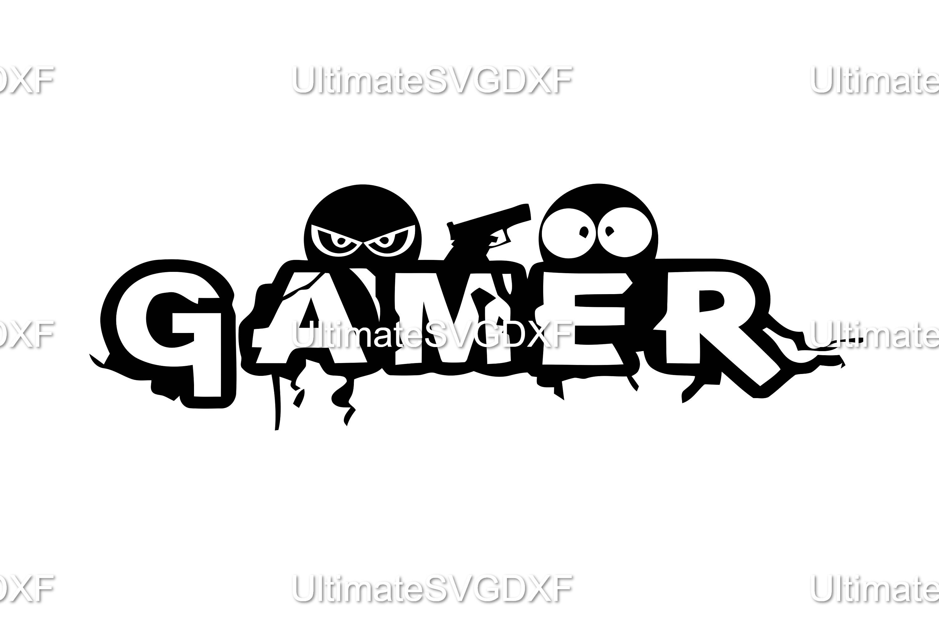 Gamer Wall Art PNG SVG DXF - Etsy