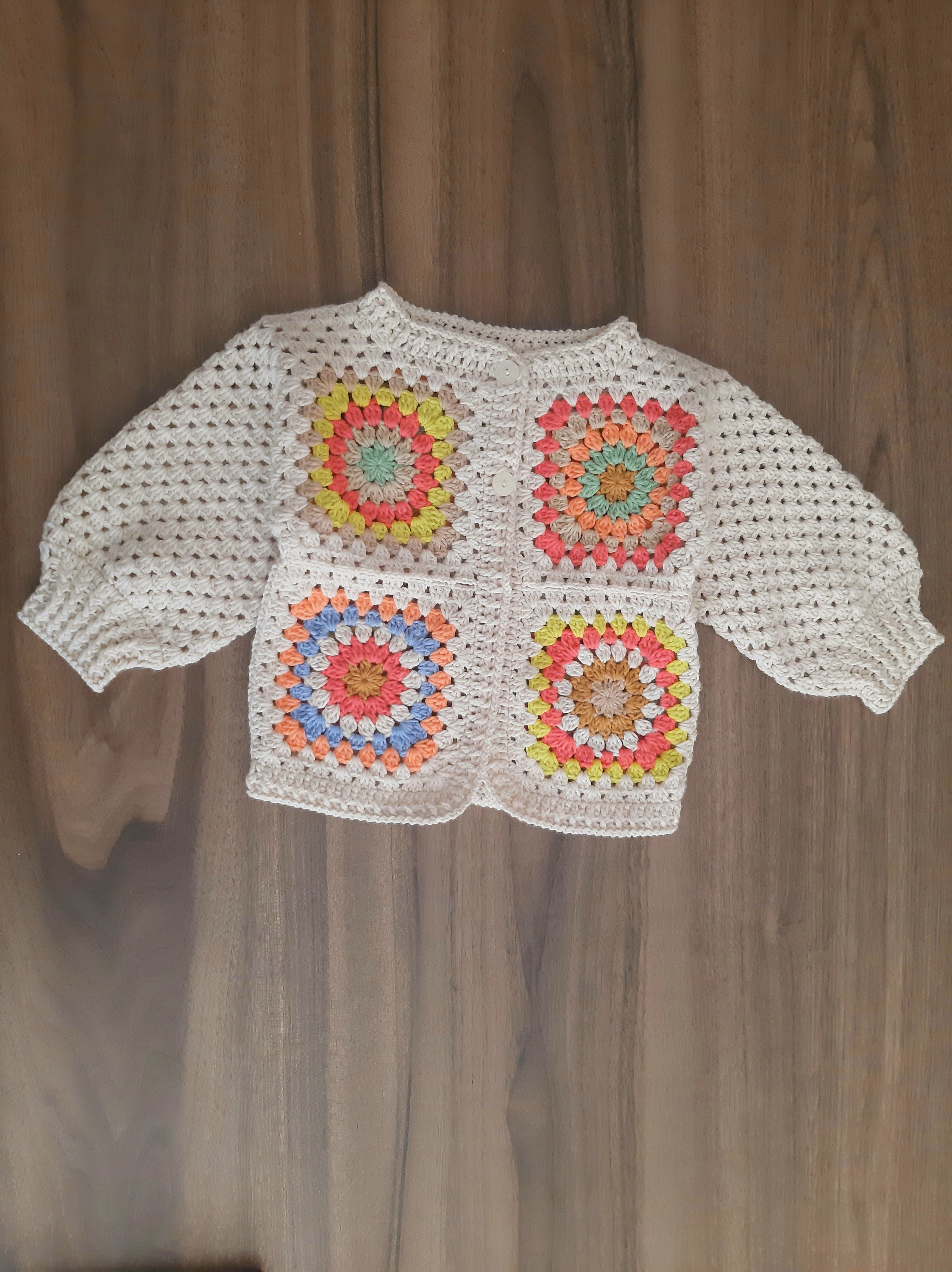 Handmade Crochet Kids Jacket - Etsy