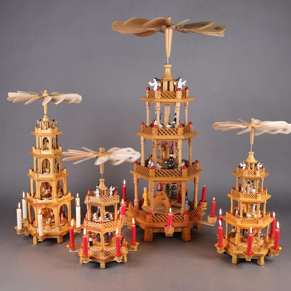 German Christmas Pyramid - Etsy