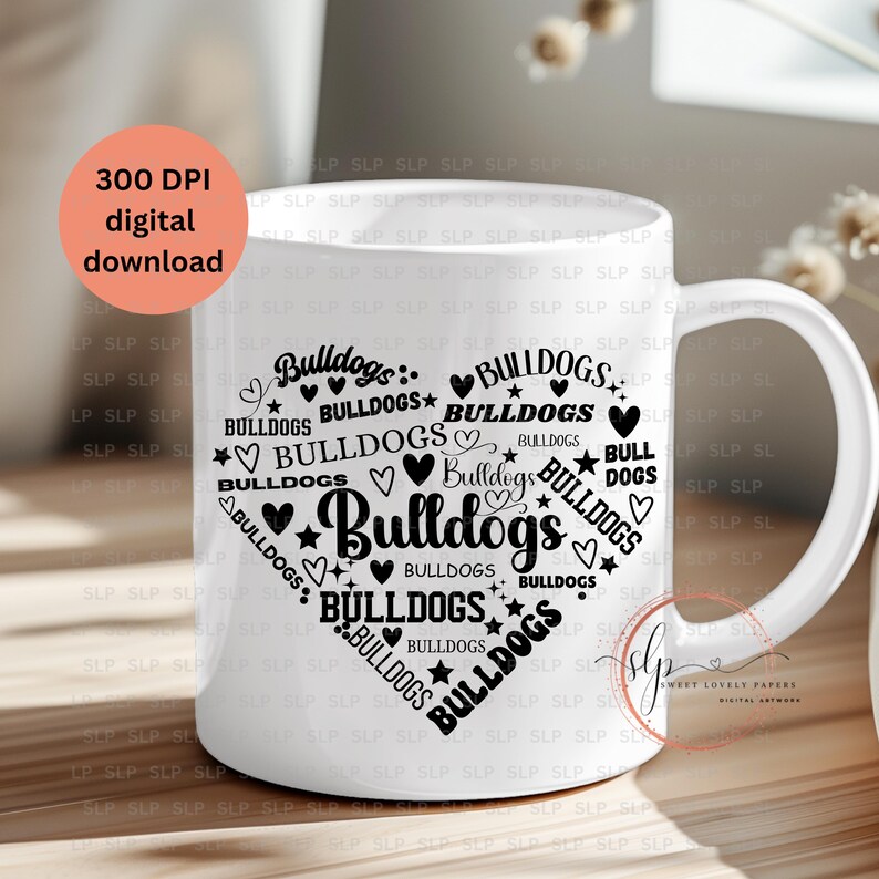 Bulldogs SVG PNG Bundle: School Spirit Cricut Image (digital Download ...