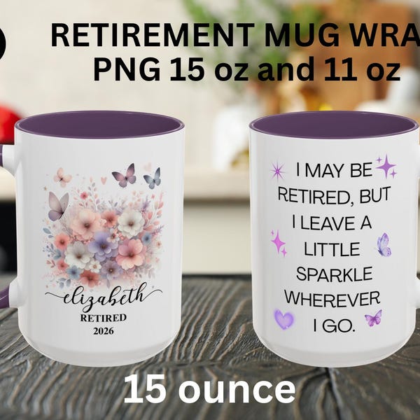 Retirement Wrap Men - Etsy