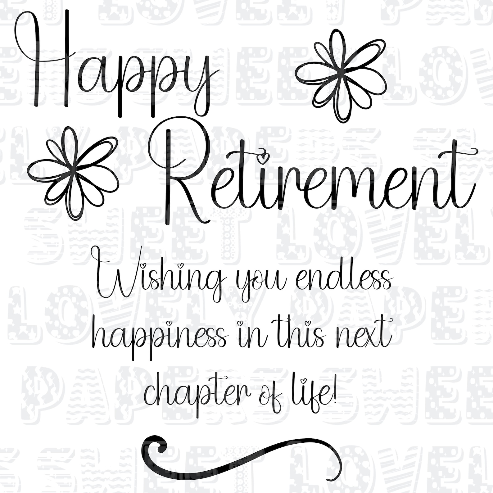 Happy Retirement Clipart: SVG, PNG Graphics (digital Download) - Etsy