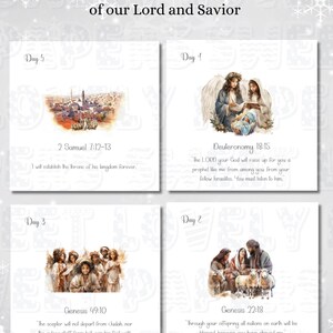 Birth of Jesus Scripture Cards for Kids, Christmas Scripture Cards ...