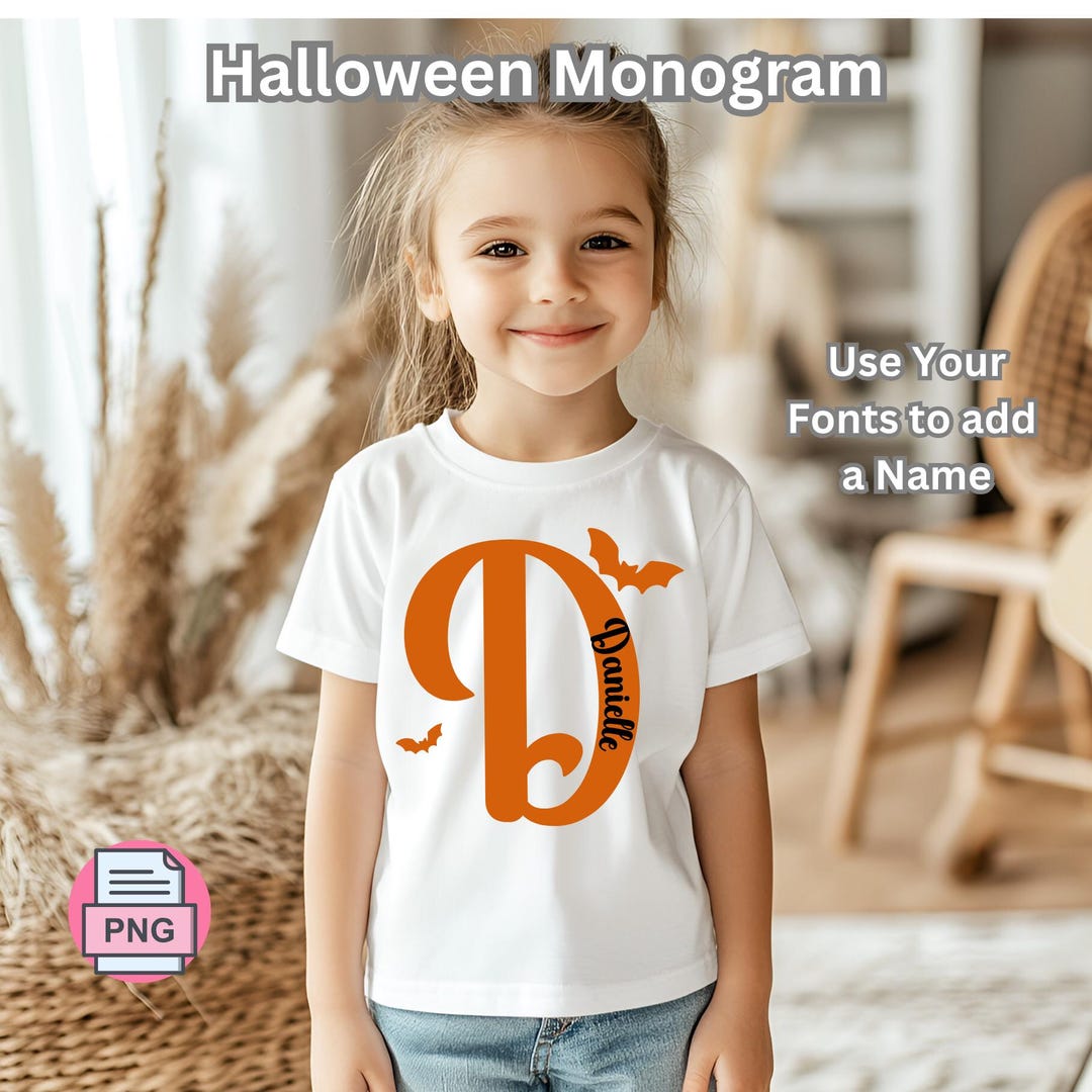 Halloween Alphabet PNG & SVG: Spooky Bats Letters (digital Download) - Etsy