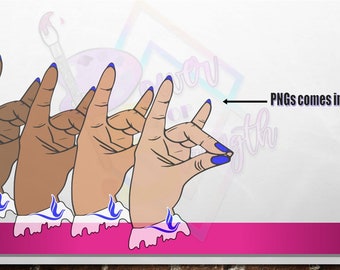 Divine 9 Hand Signs - Etsy