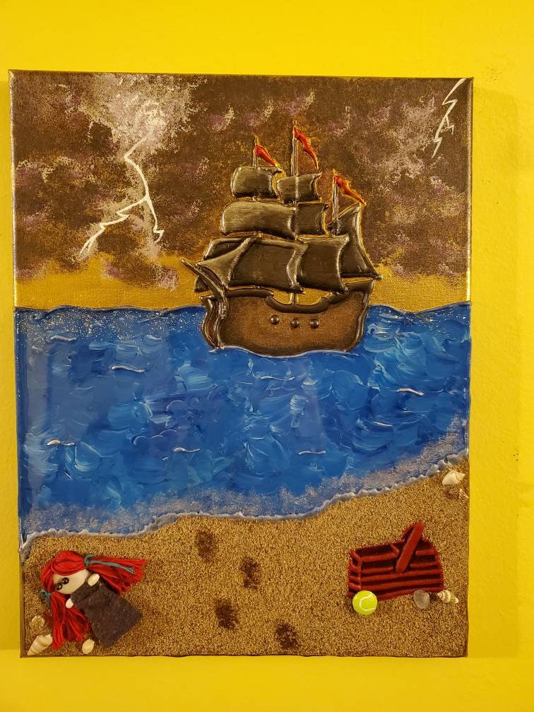 Stephen King Duma Key Painting - Etsy