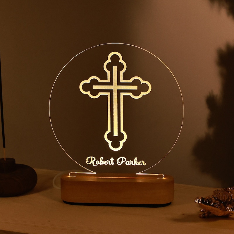 Catholic Night Light - Etsy