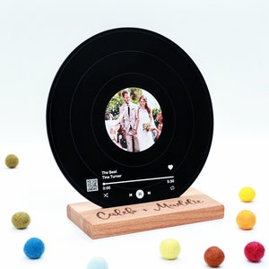 Personalized Vinyl Record - Anniversary Gift for Friends - Birthday ...