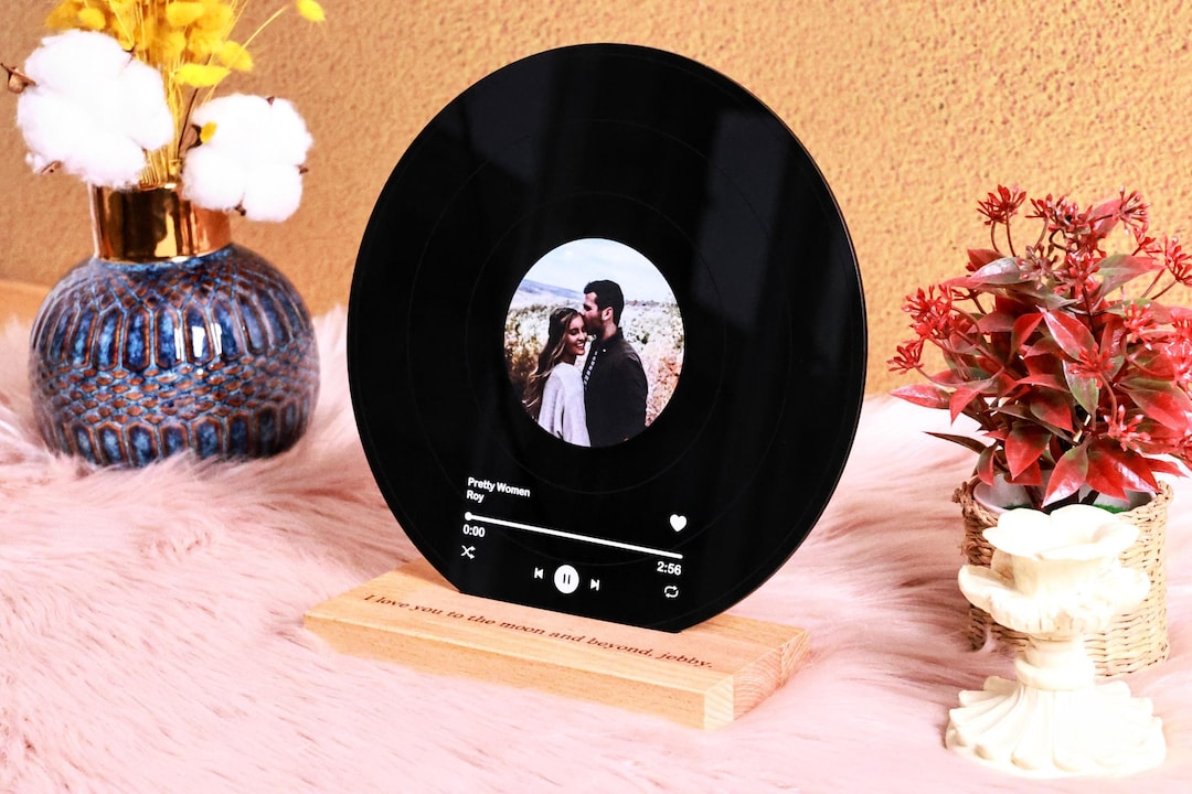 Personalized Vinyl Record - Anniversary Gift for Friends - Birthday ...