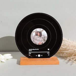 Custom Vinyl Record - Gift for Boyfriend - Birthday Gift for Him ...
