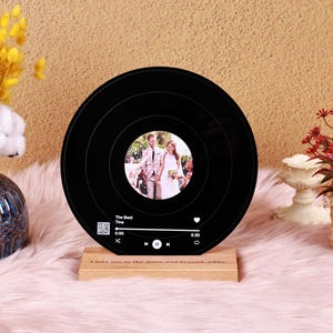 Personalized Vinyl Record - Anniversary Gift for Friends - Birthday ...