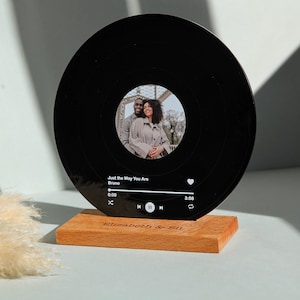 Custom Vinyl Record - Gift for Boyfriend - Birthday Gift for Him ...