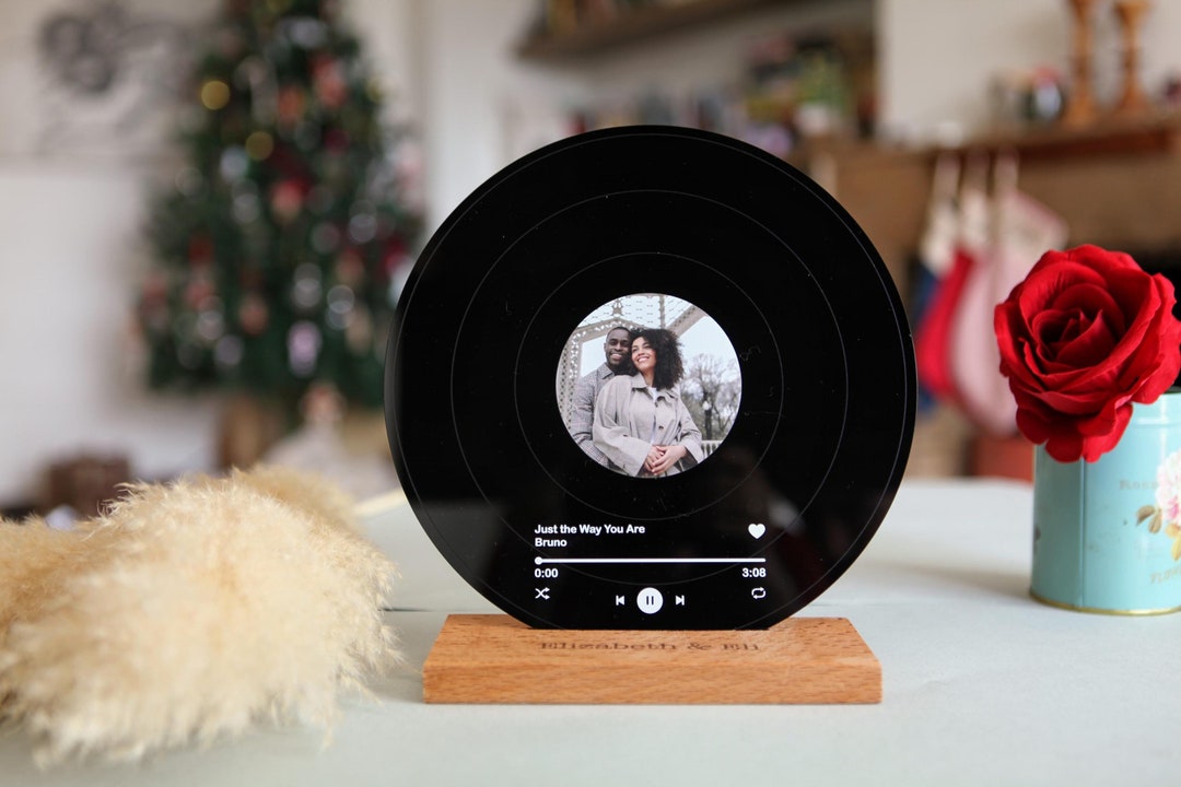 Custom Vinyl Record - Gift for Boyfriend - Birthday Gift for Him ...