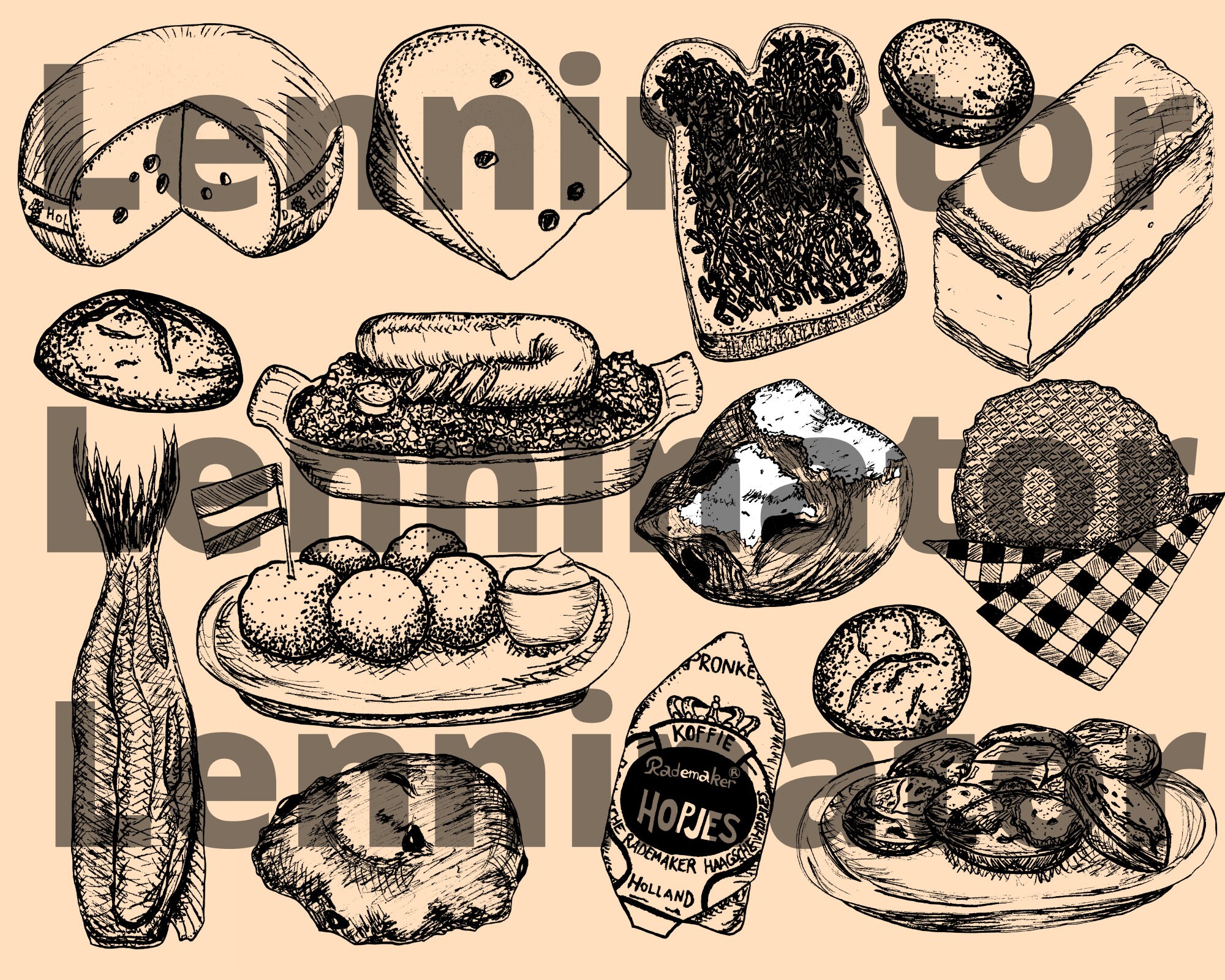 Dutch Food Clip Art