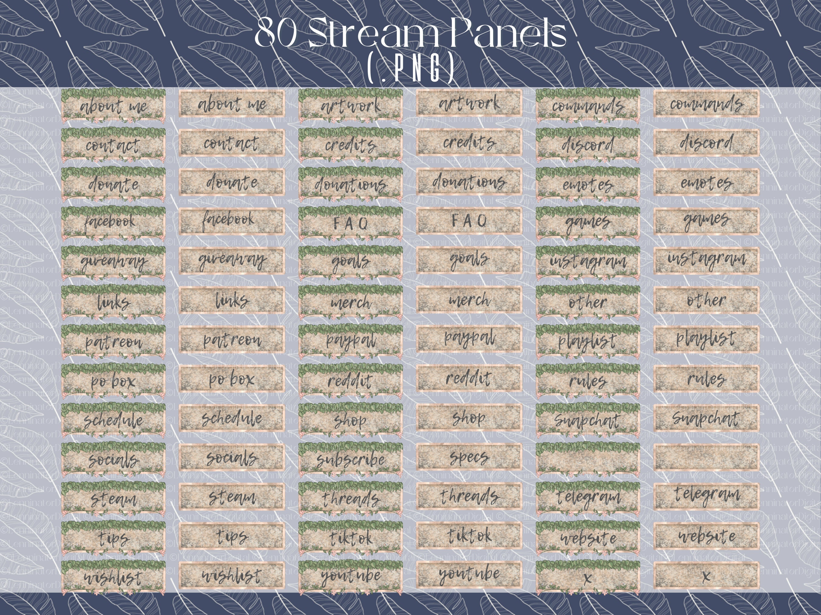 Cozy Cafe Twitch Overlay Stream Package - Lofi Animated Screens and ...