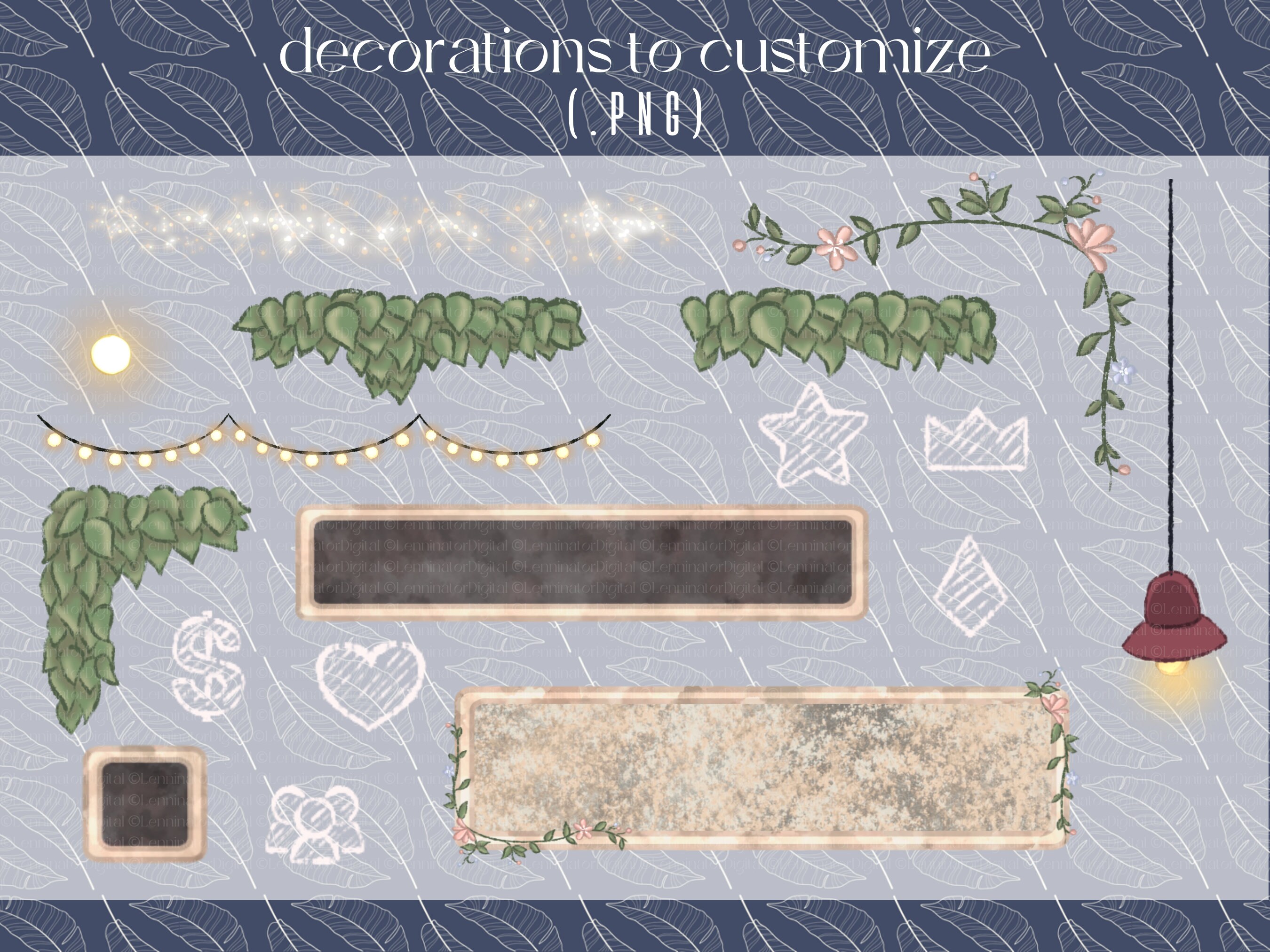 Cozy Cafe Twitch Overlay Stream Package - Lofi Animated Screens and ...