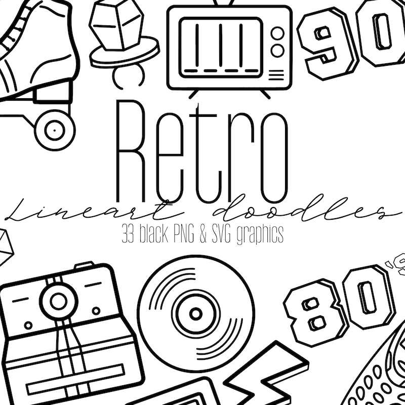Retro 80s 90s Stickers - Etsy