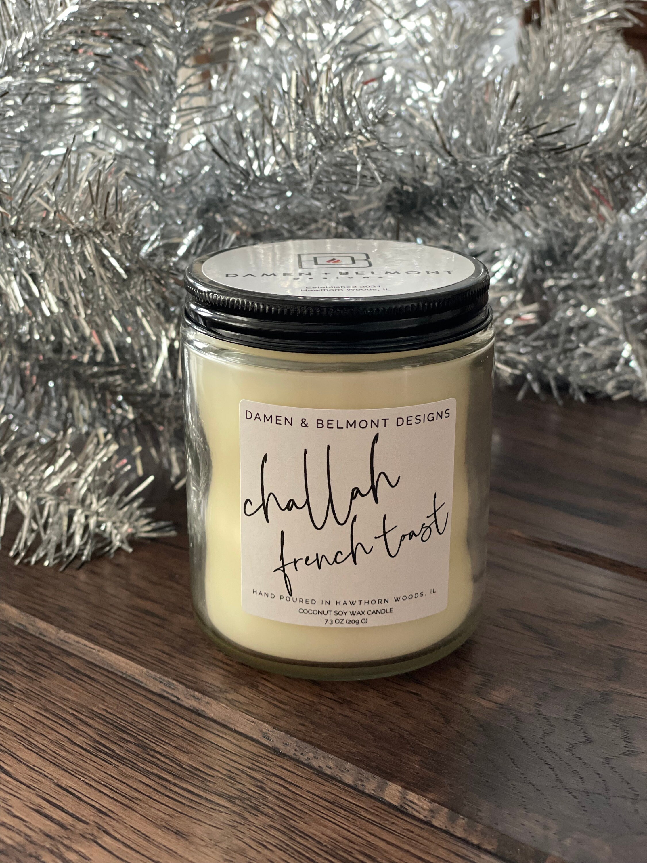 BEST SELLER Challah French Toast Scented Candle all-natural Coconut Soy ...