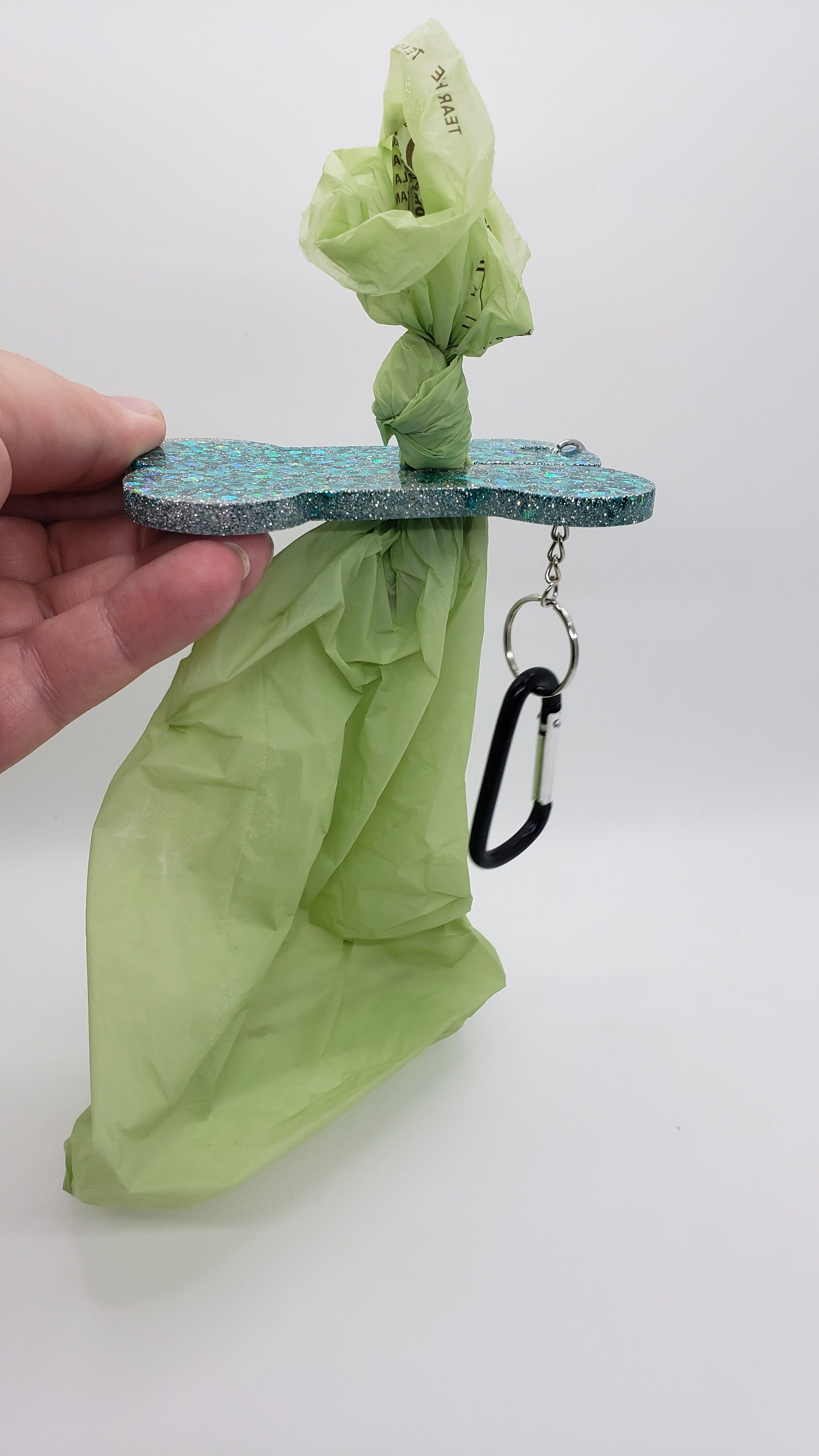 Hand Free Poop Bag Carrier, Leash Accessory, Waste Holder, Dog Poop ...