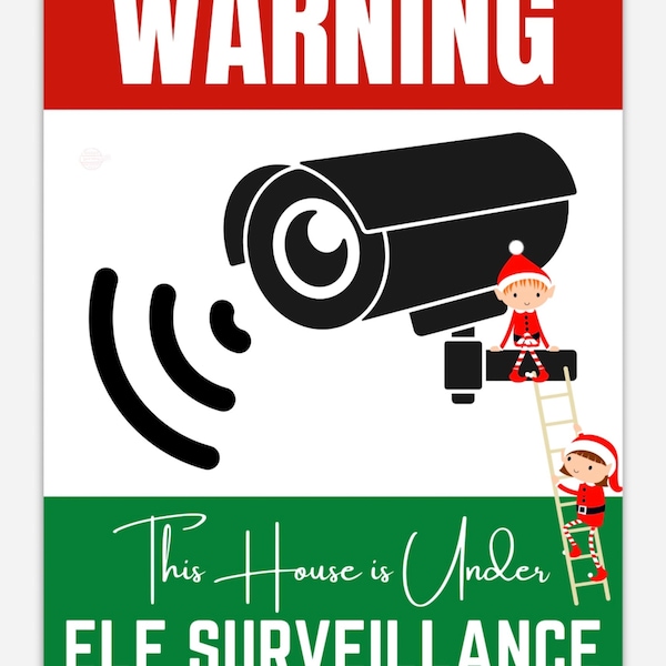 Elf Surveillance - Etsy