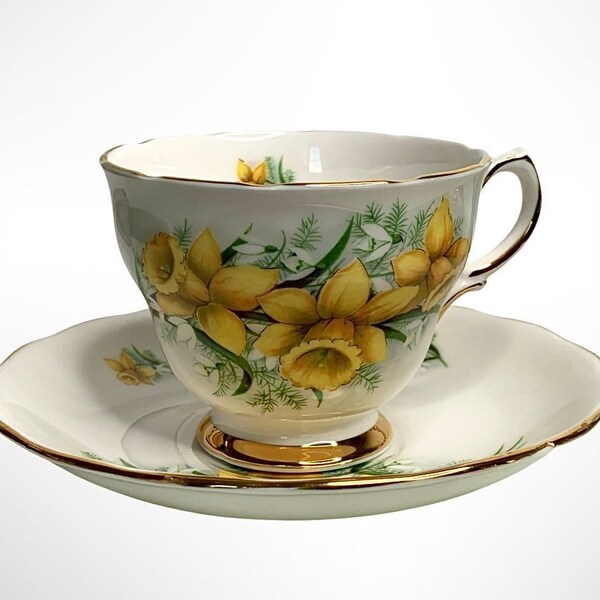 Daffodil Tea Cup - Etsy