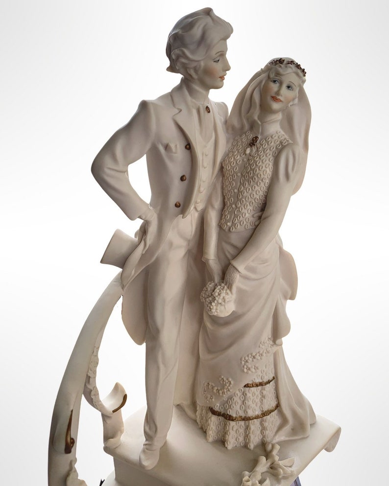 GIUSEPPE ARMANI Bride and Groom on Stairs 1988 475F - Etsy