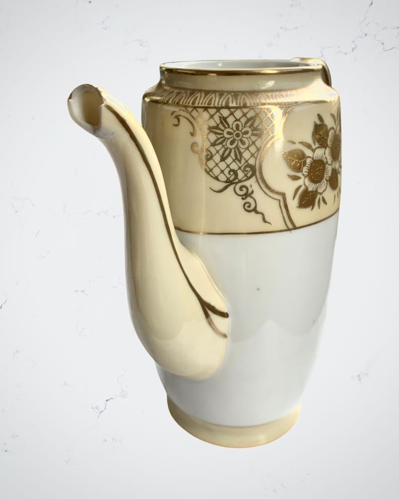 Antique Chikaramachi Noritake Coffee Set-18 Pieces - Etsy