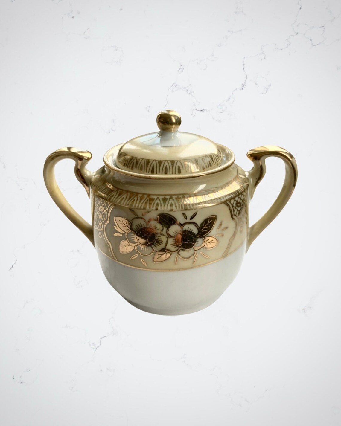 Antique Chikaramachi Noritake Coffee Set-18 Pieces - Etsy