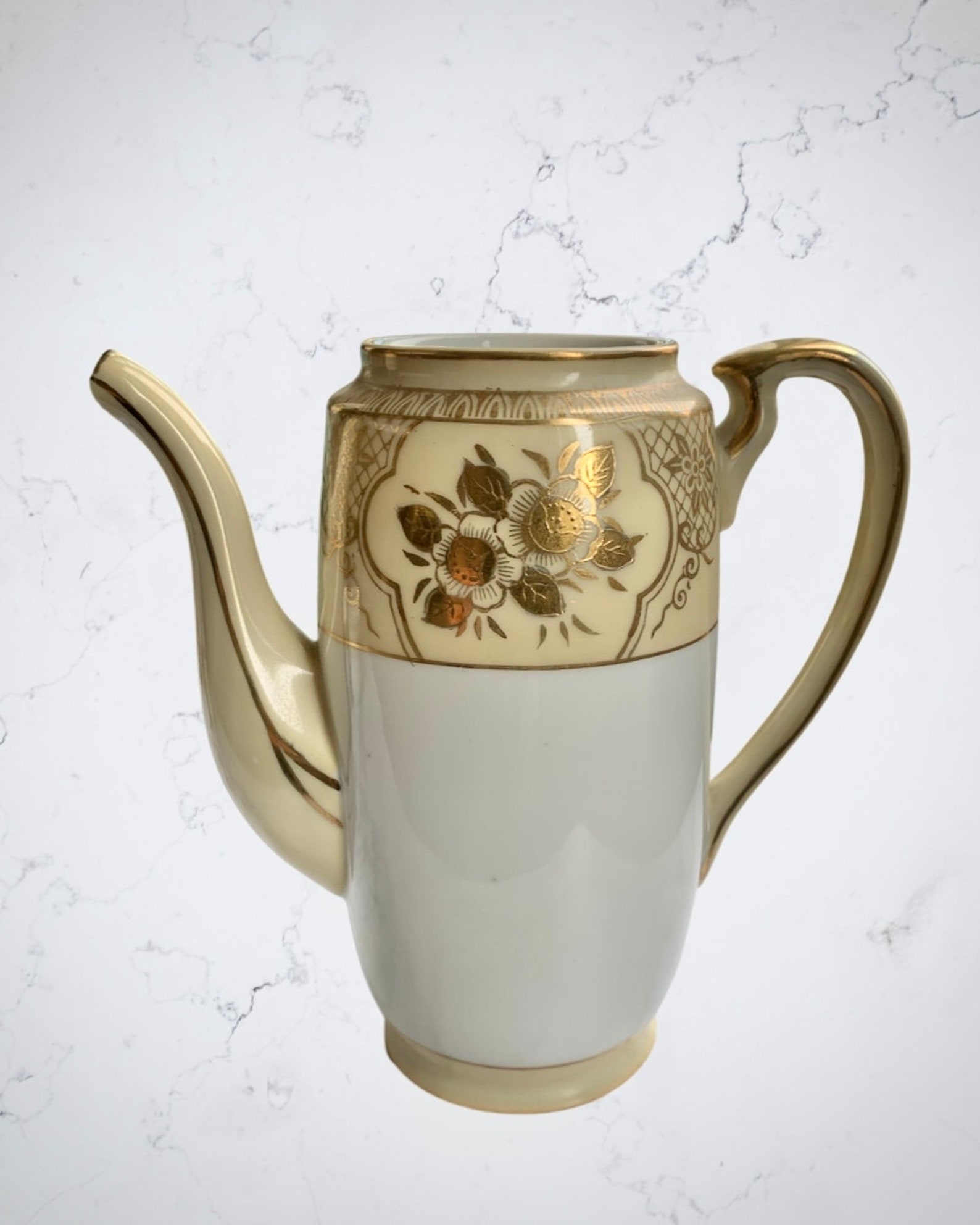 Antique Chikaramachi Noritake Coffee Set-18 Pieces - Etsy