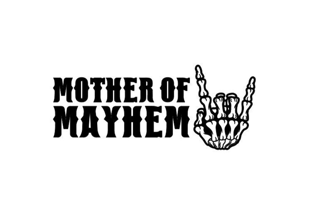 Mother of Mayhem Window Decal, Mom Window Decals, Decals for Women ...