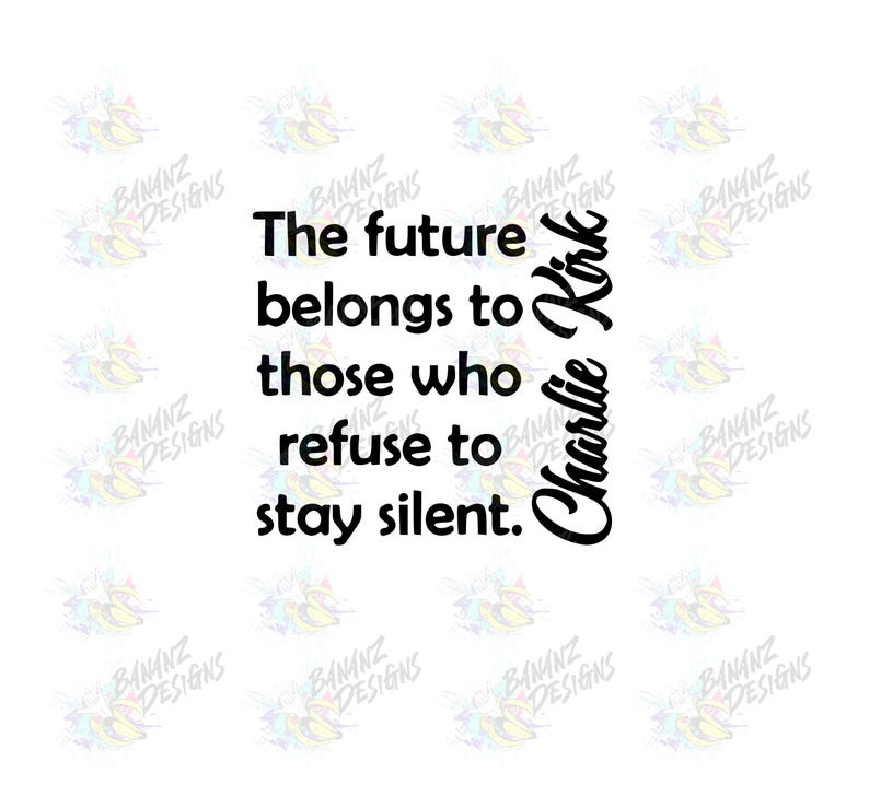 Charlie Kirk Quote Decal | TPUSA, MAGA Window Sticker - Etsy