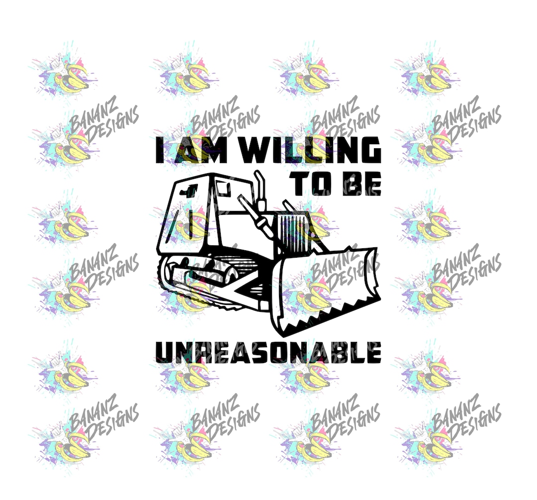 Killdozer "unreasonable" Vinyl Decal, Car Bumper Sticker - Etsy