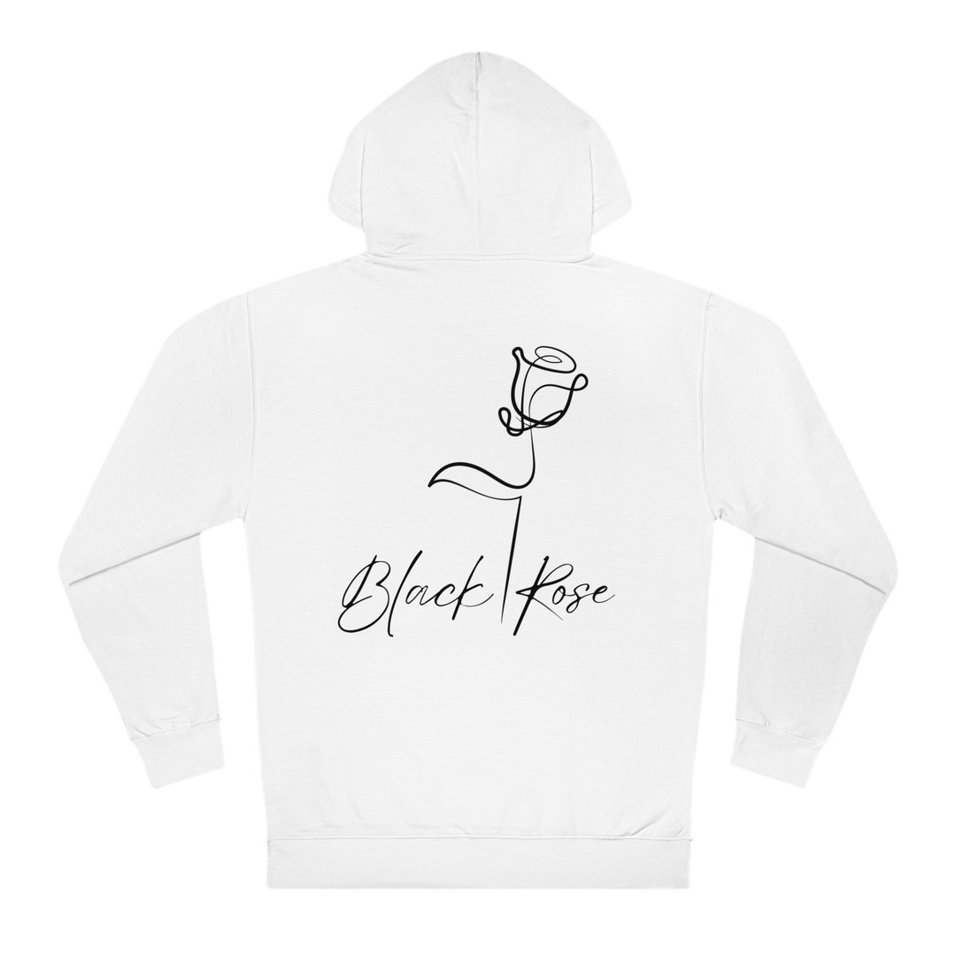 Black Rose Club Logo Hoodie - Etsy