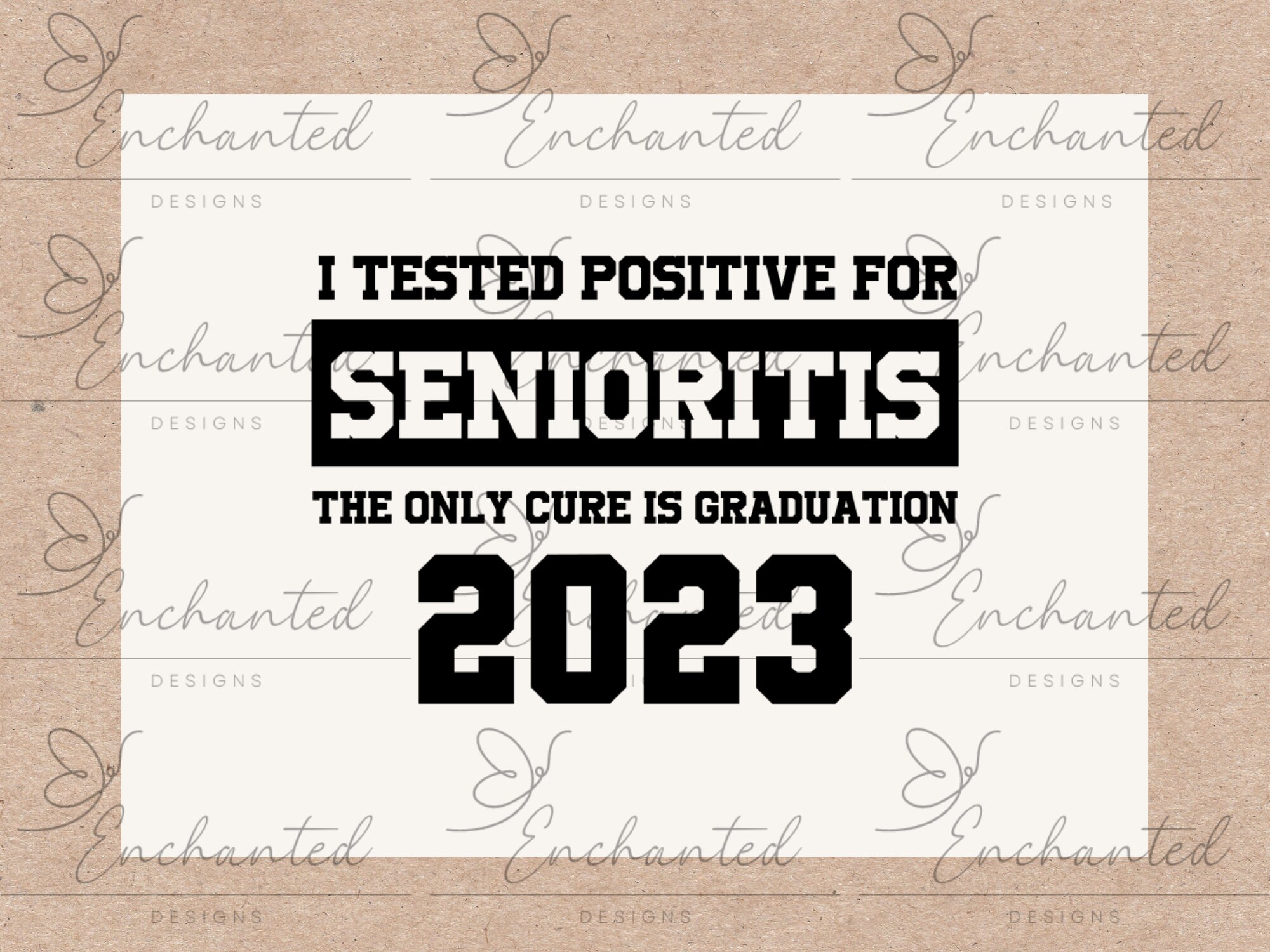 Senioritis SVG, Class of 2023 SVG, Graduation 2023 Instant Download ...