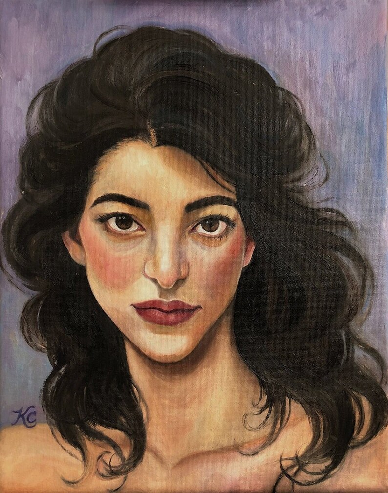 Spanish Goddess, Original Oil Painting - Etsy