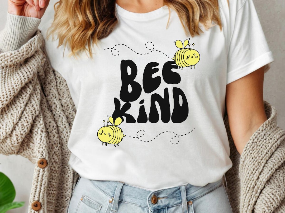 Bee Kind SVG | Teacher Kindness SVG | Bumble Be Spring Graphic With ...