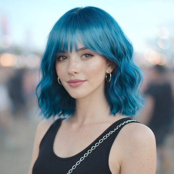 Short Anime Wig Women - Etsy UK