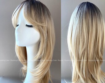 Long Straight Topper - Etsy