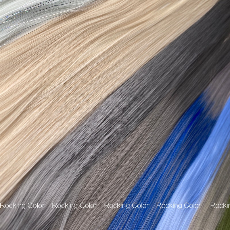 Grey Hair Extensions - Etsy